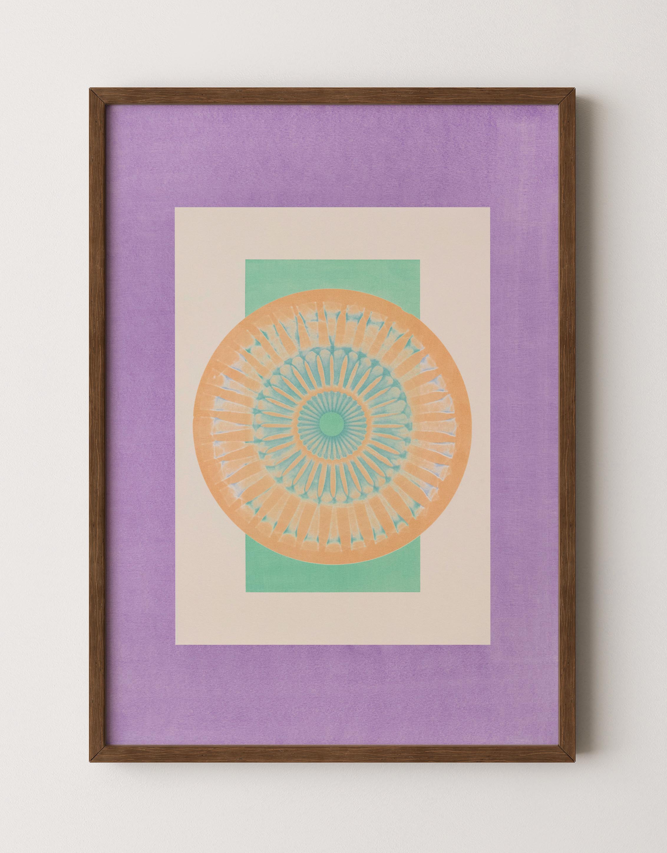 Maxwell Prints | Color Field Mandala Art