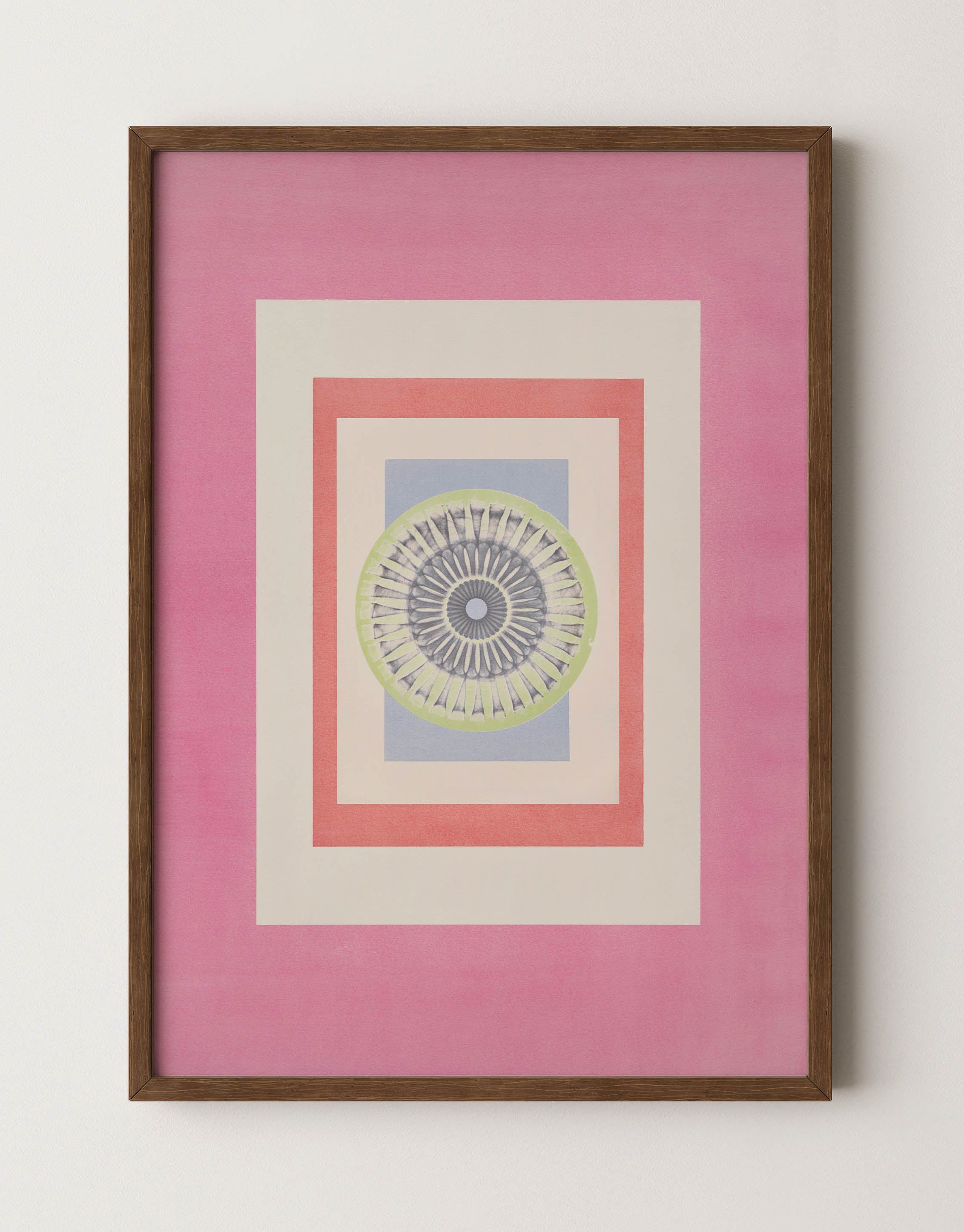 Maxwell Prints | Color Field Mandala Art